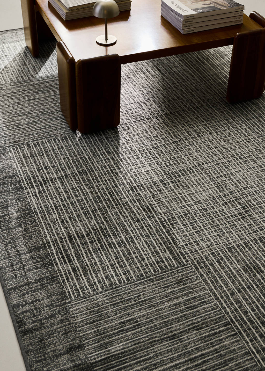 Small geometric yarn rug - Home | MANGO United Kingdom